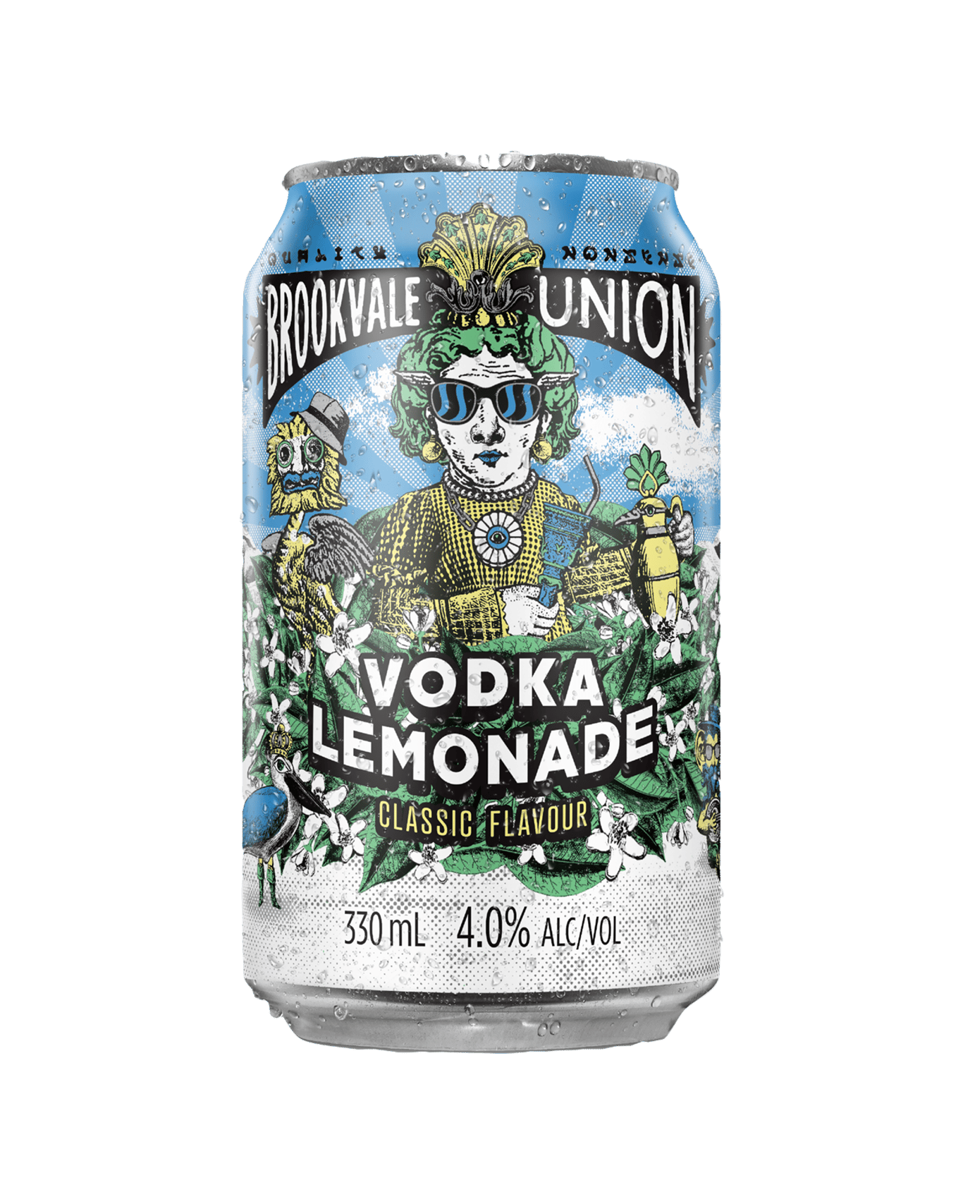 Buy Brookvale Union Vodka Lemonade Cans 330ml Online @Lowest Price