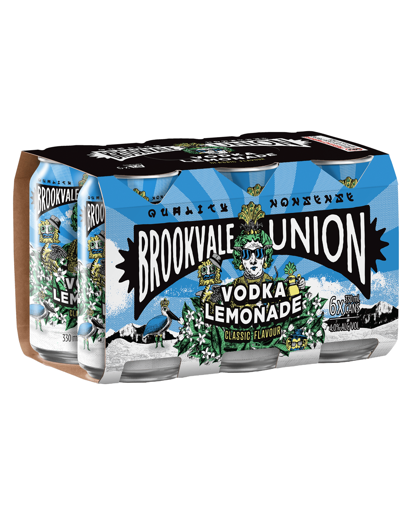 Buy Brookvale Union Vodka Lemonade Cans 330ml Online @Lowest Price