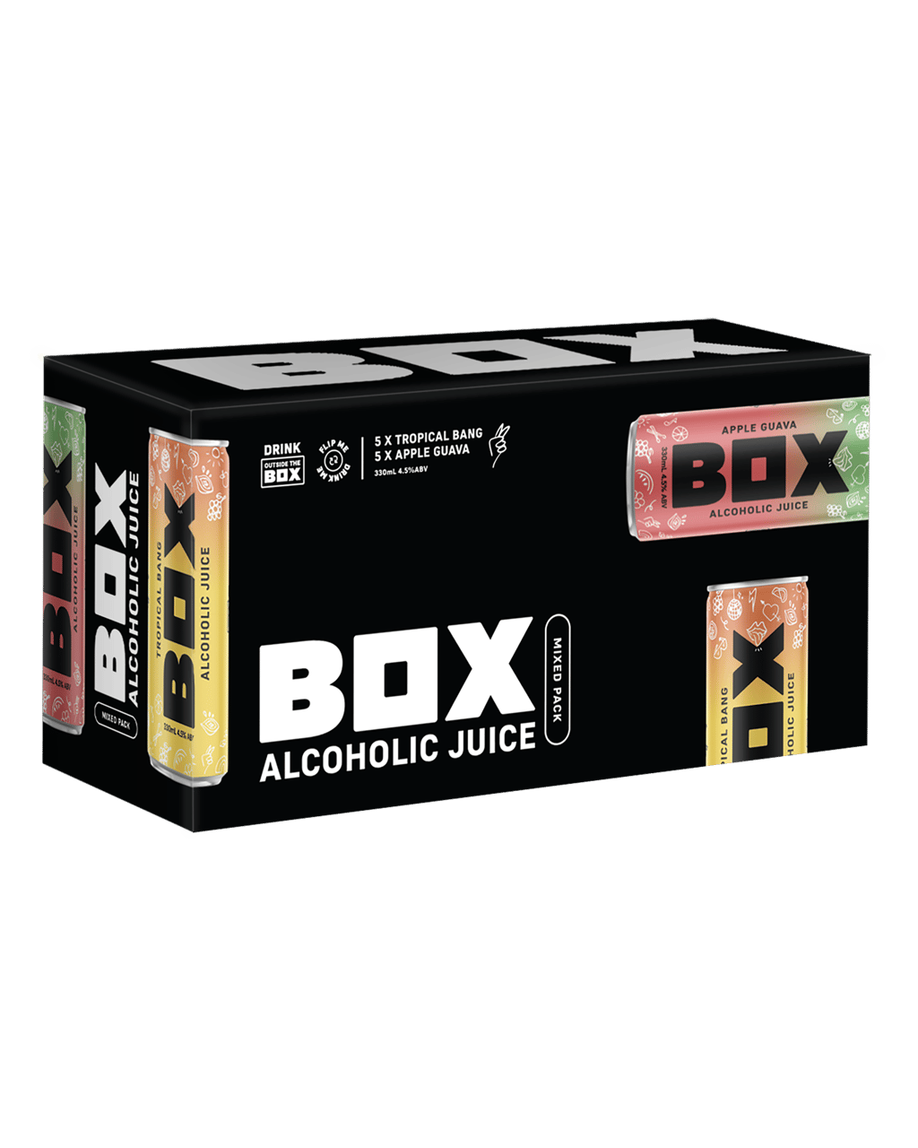 Buy Box Alcoholic Juice Mixed Cans 10x330ml Online @Lowest Price