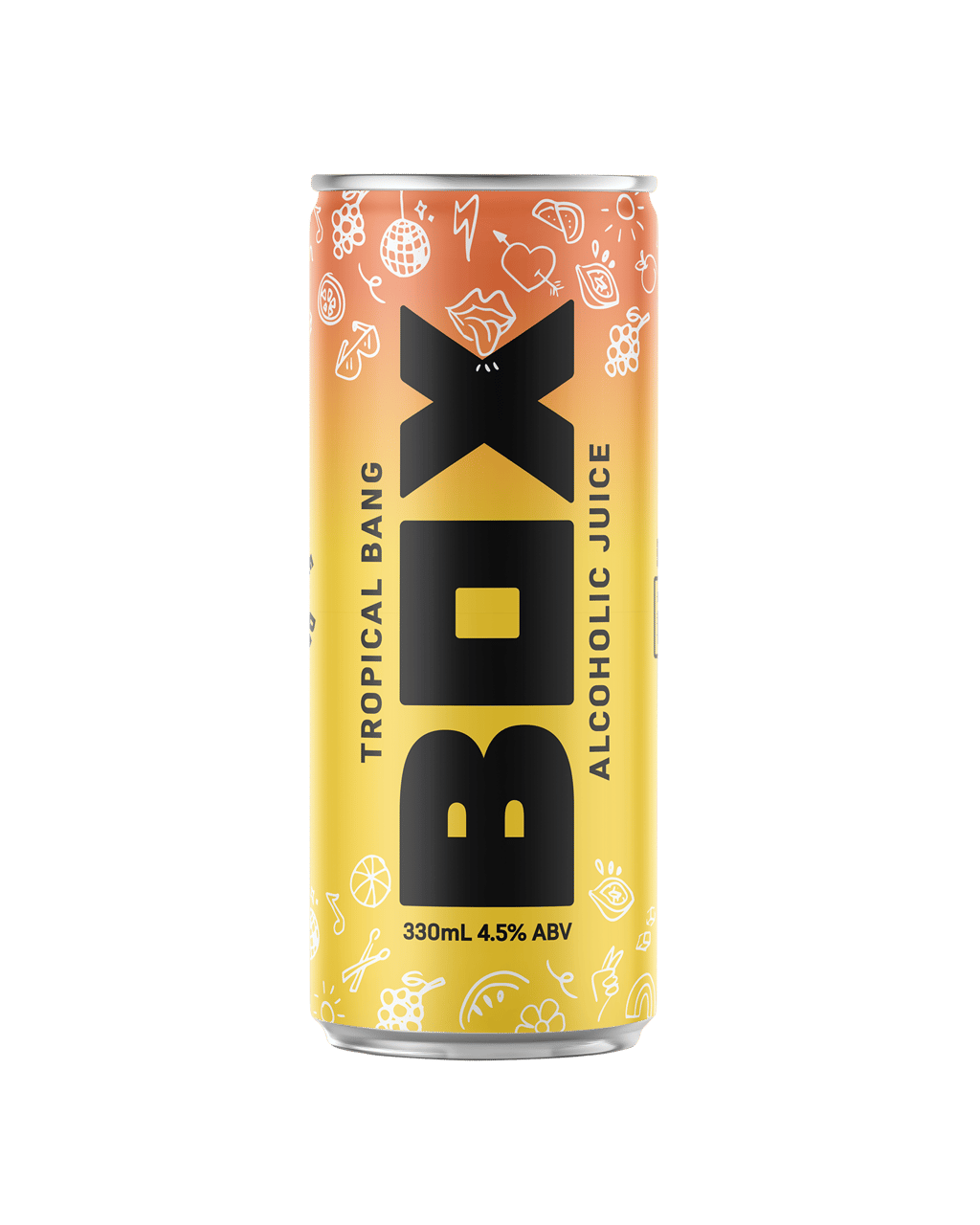 Buy Box Alcoholic Juice Tropical Bang Cans 330ml Online @Lowest Price