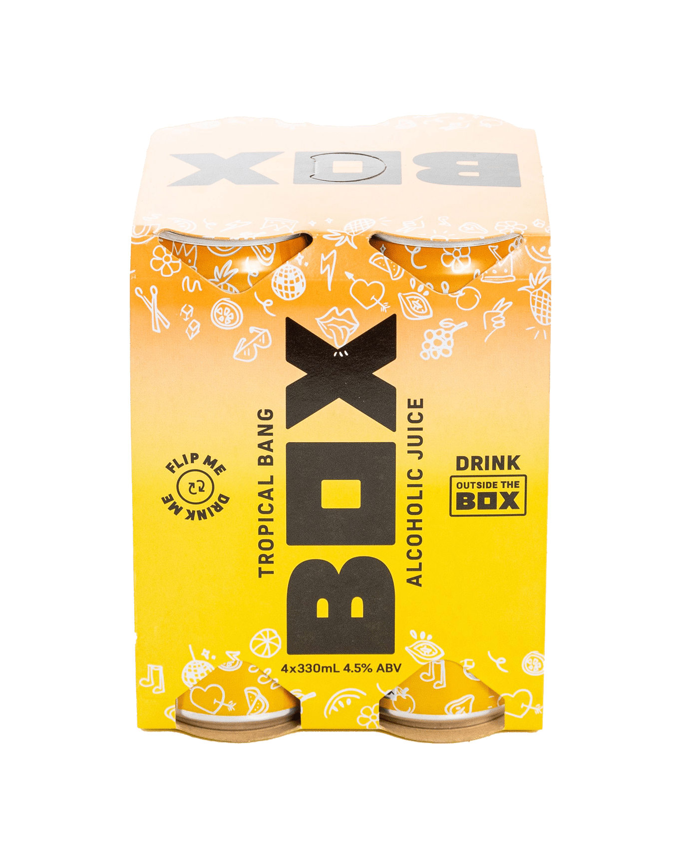 Buy Box Alcoholic Juice Tropical Bang Cans 330ml Online @Lowest Price