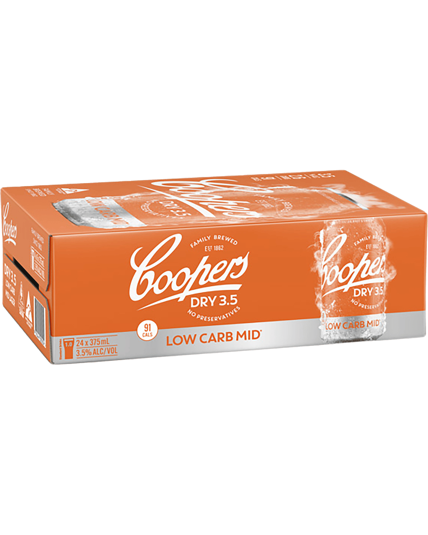 Buy Coopers Dry 3.5% Cans 375ml Online @Lowest Price