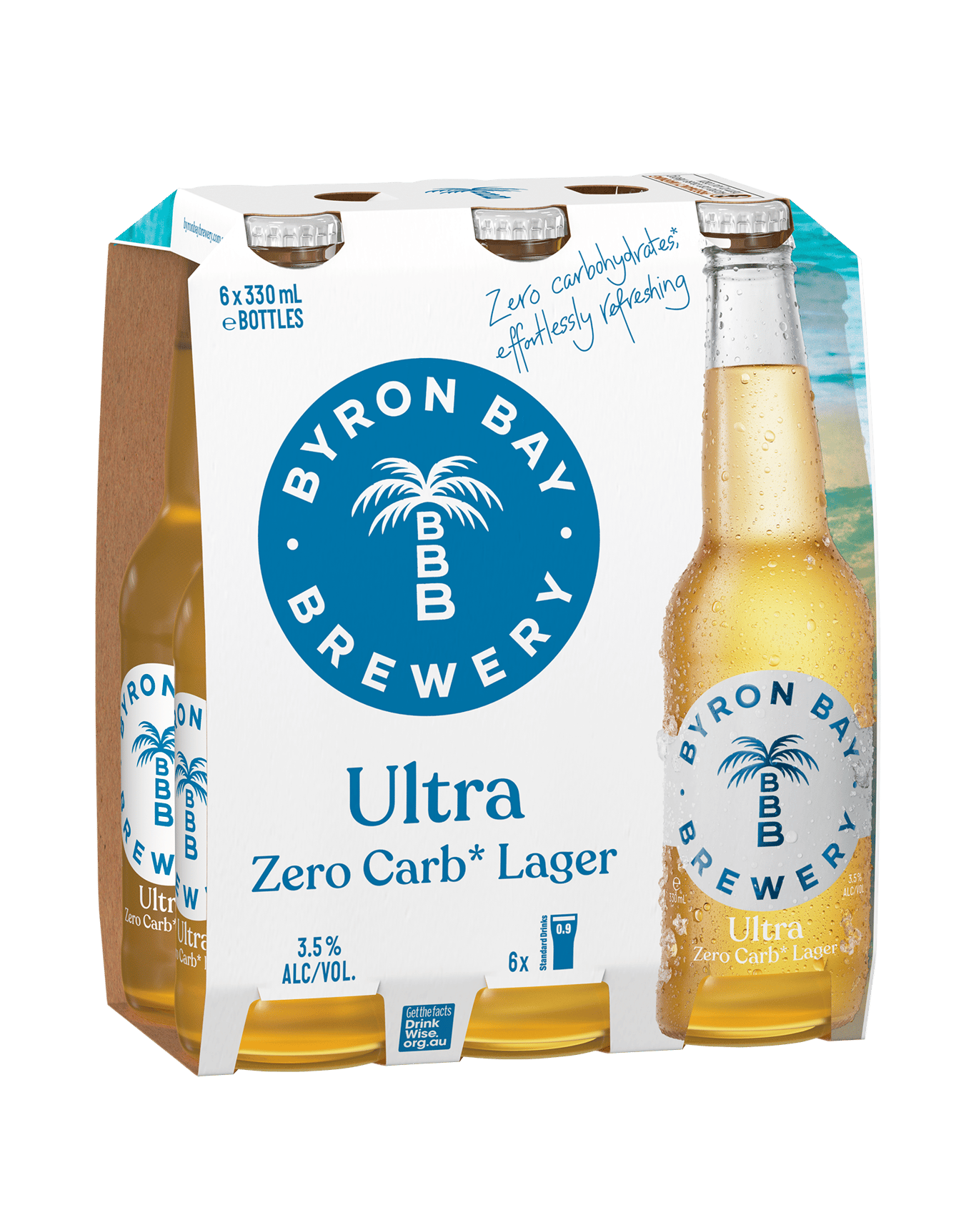 Buy Byron Bay Brewery Ultra Zero Carb Bottles 330ml Online @Lowest Price