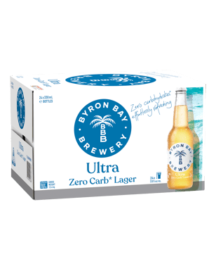 Buy Byron Bay Brewery Ultra Zero Carb Bottles 330ml Online @Lowest Price