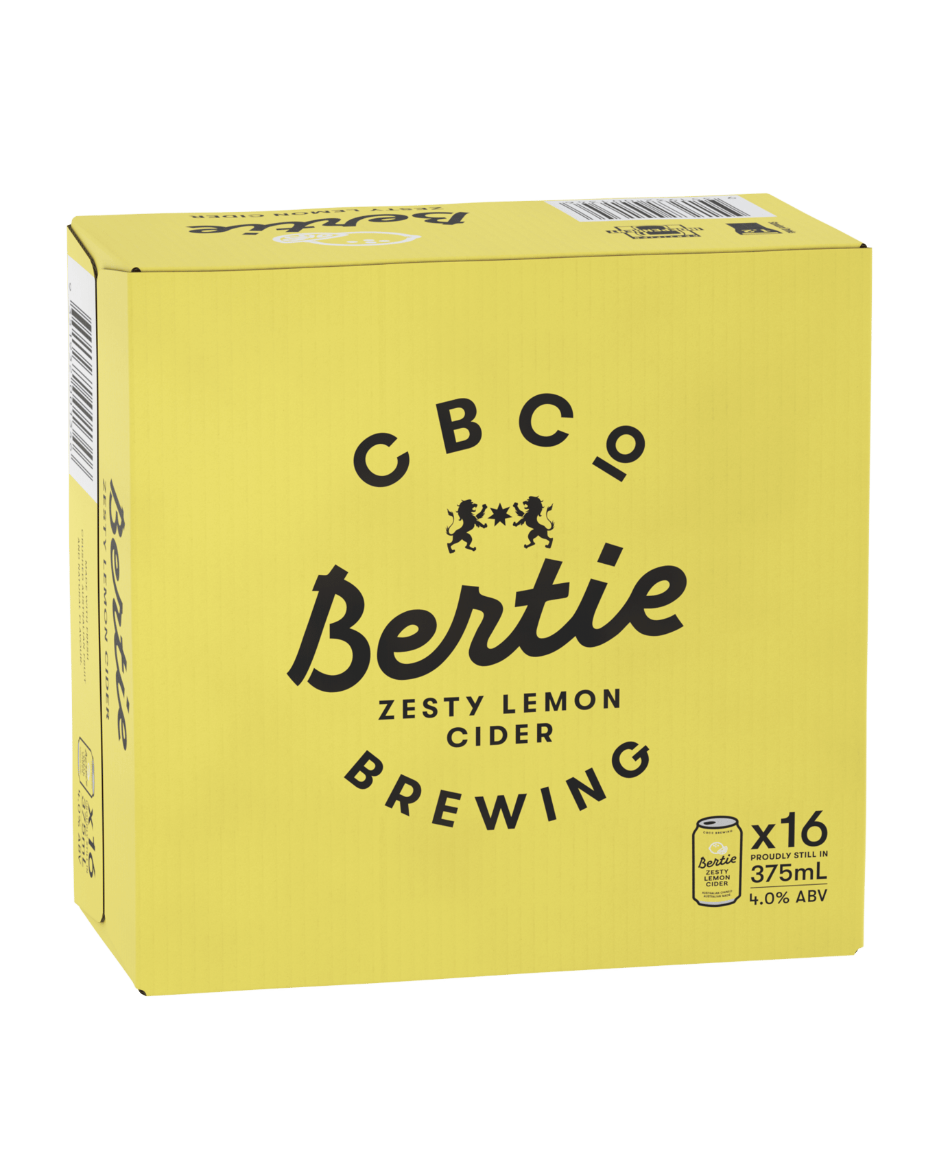 Buy Cbco Brewing Bertie Zesty Lemon Cider Cans 375ml Online @Lowest Price