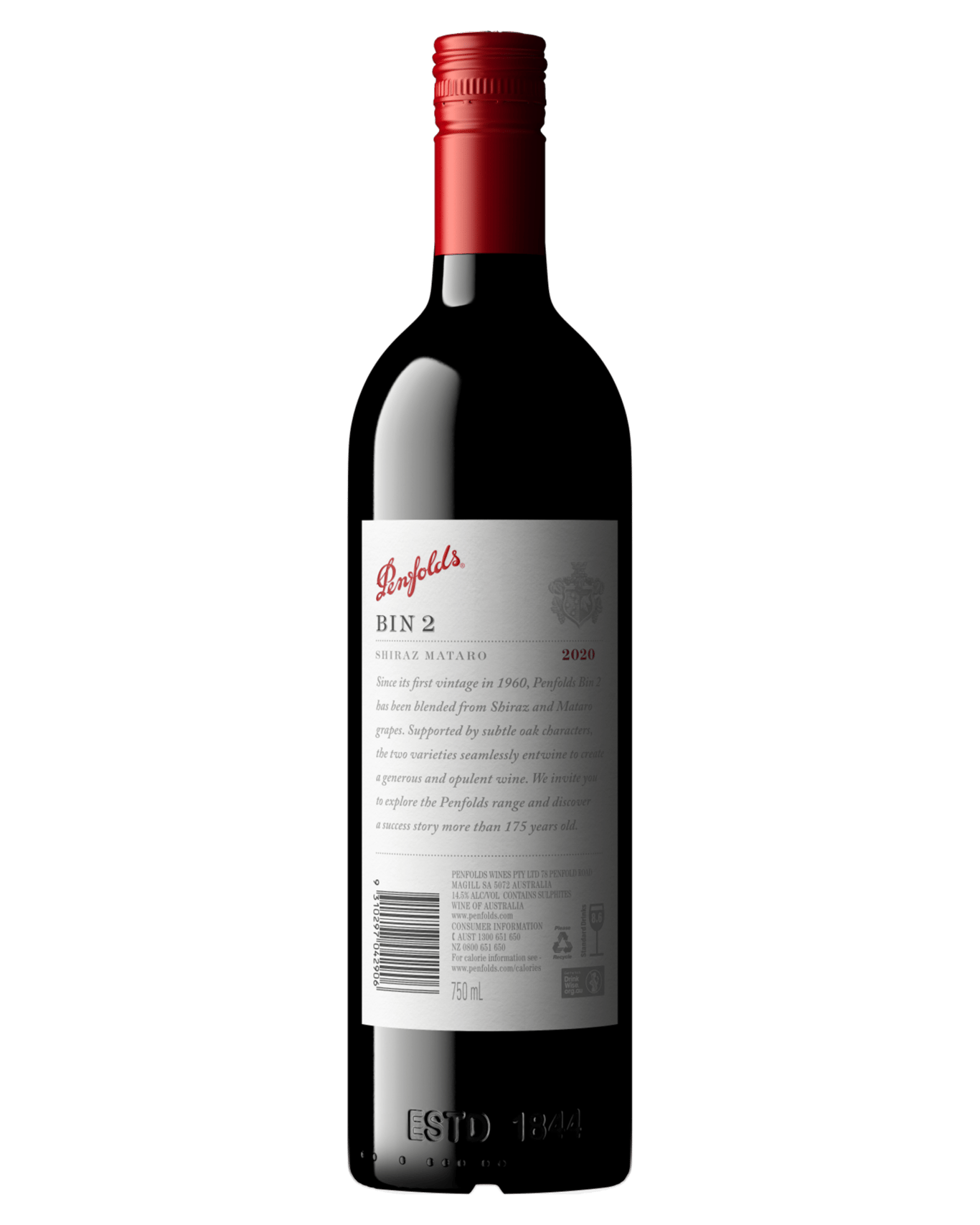 Buy Penfolds Bin 2 Shirz Mataro Online @Lowest Price
