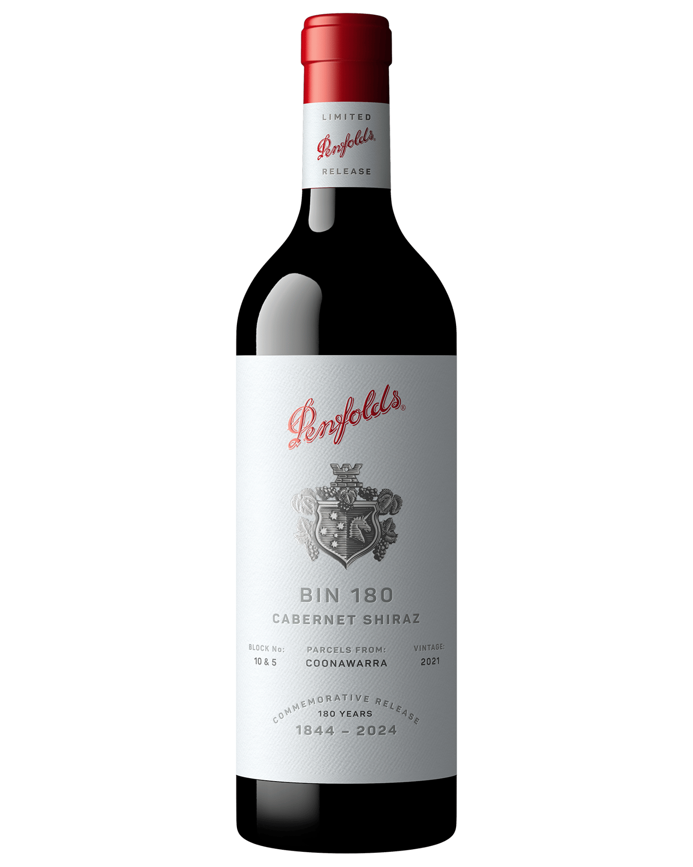 Buy Penfolds Bin 180 Cabernet Sauvignon Shiraz 2021 Online @Lowest Price