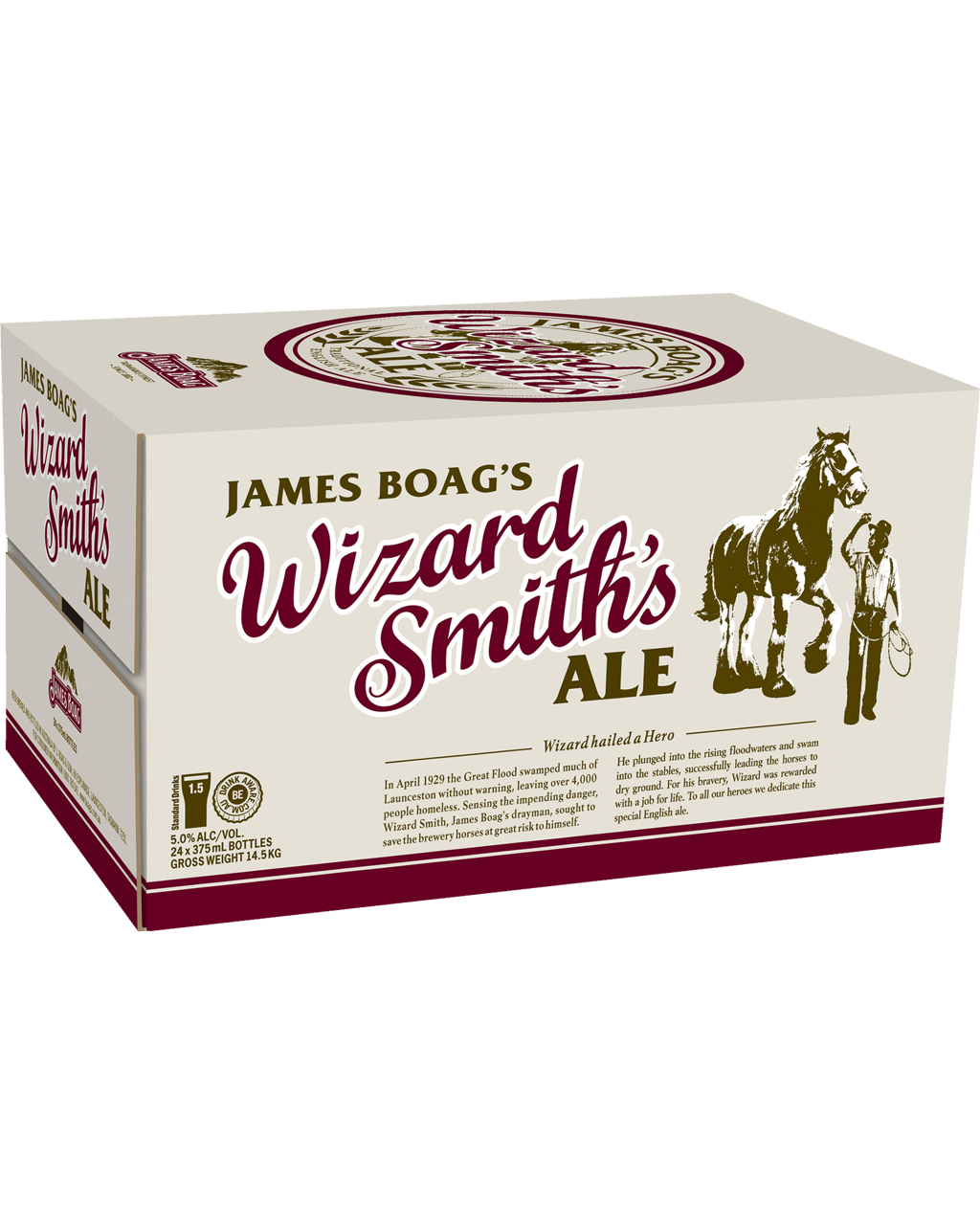 Buy James Boag's Wizard Smiths Ale Online (Low Prices) from Dan Murphy's