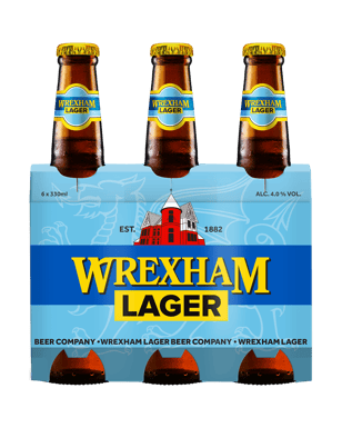 Buy Wrexham Lager 4.0 Bottles 330ml Online @Lowest Price