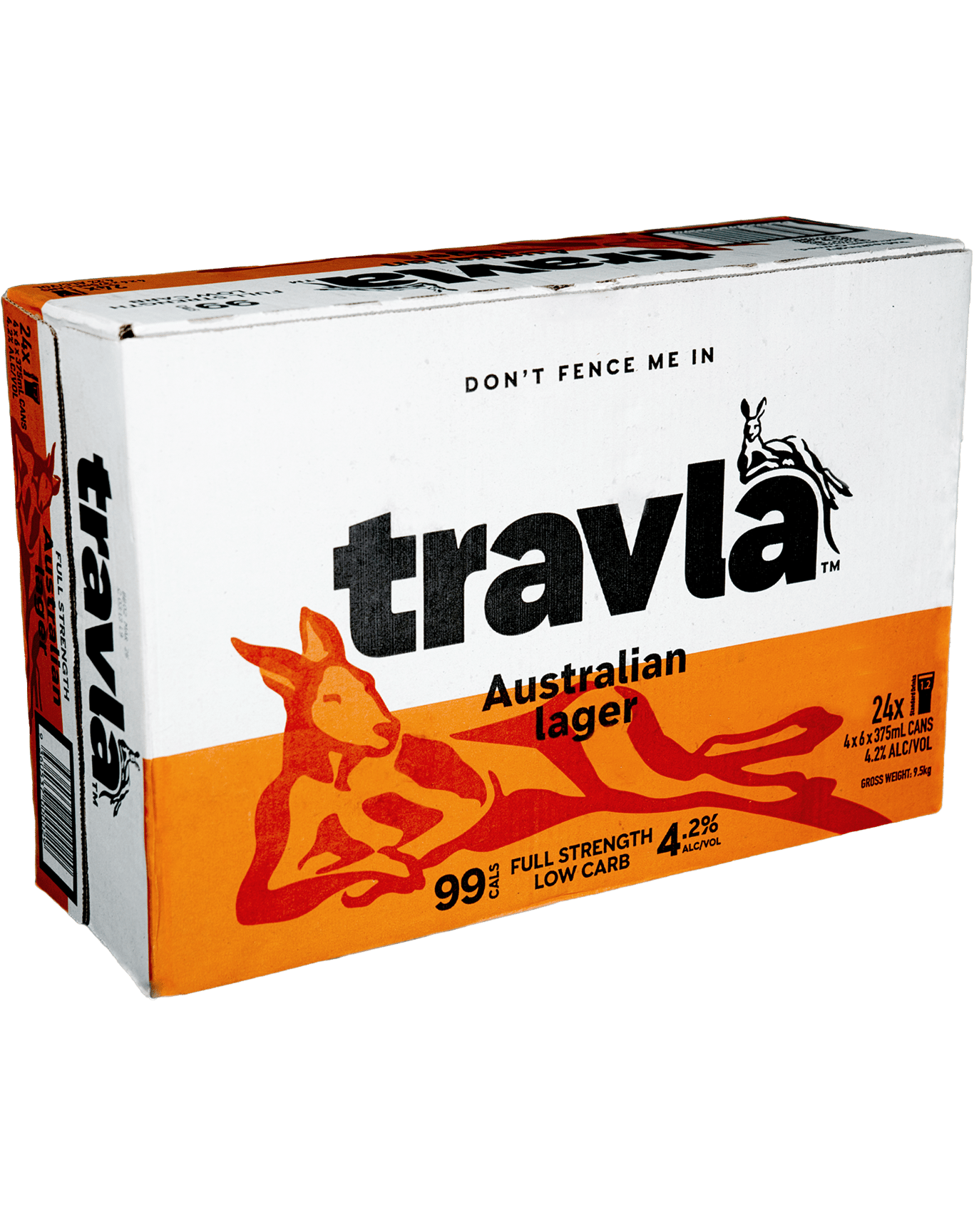Buy Travla Full Strength Lager Cans 375ml Online @Lowest Price