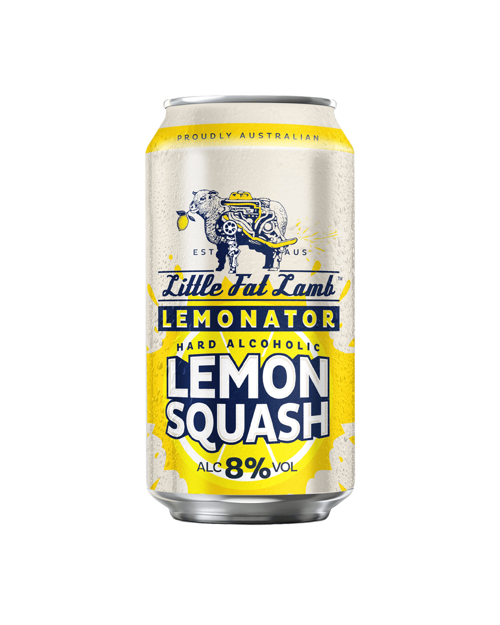 Buy Little Fat Lamb Lemonator 8% Cans 375ml Online @Lowest Price