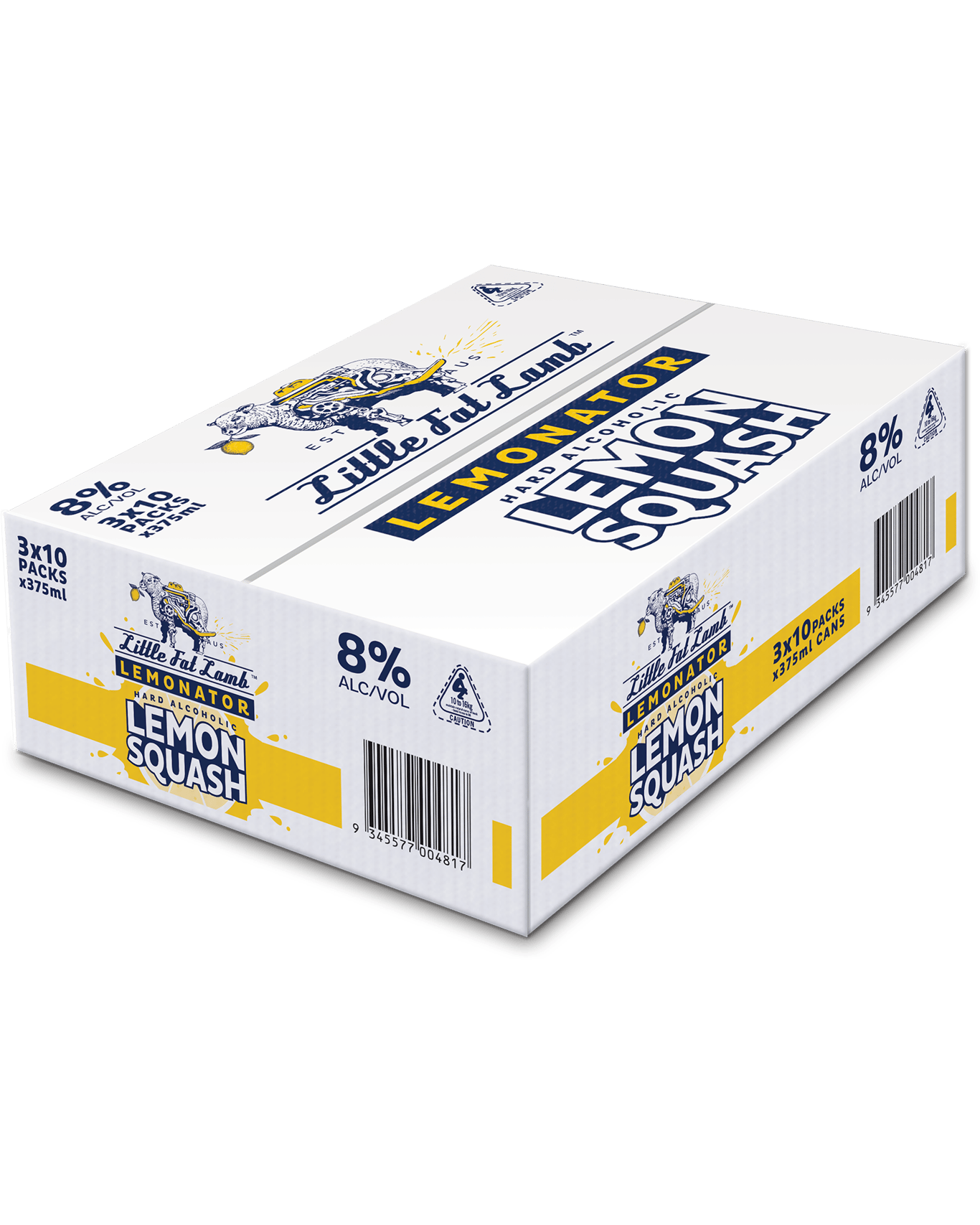 Buy Little Fat Lamb Lemonator 8% Cans 375ml Online @Lowest Price