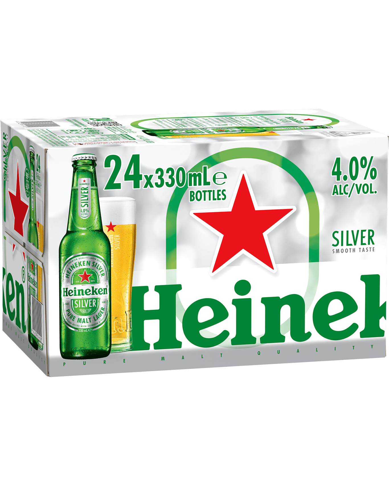 Buy Heineken Silver Bottles 330ml Online @Lowest Price
