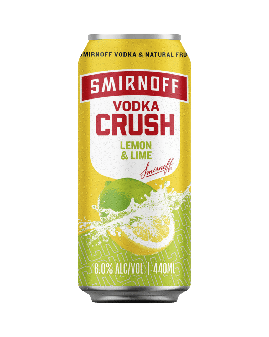 Buy Smirnoff Crush Lemon Lime Cans 440ml Online @Lowest Price