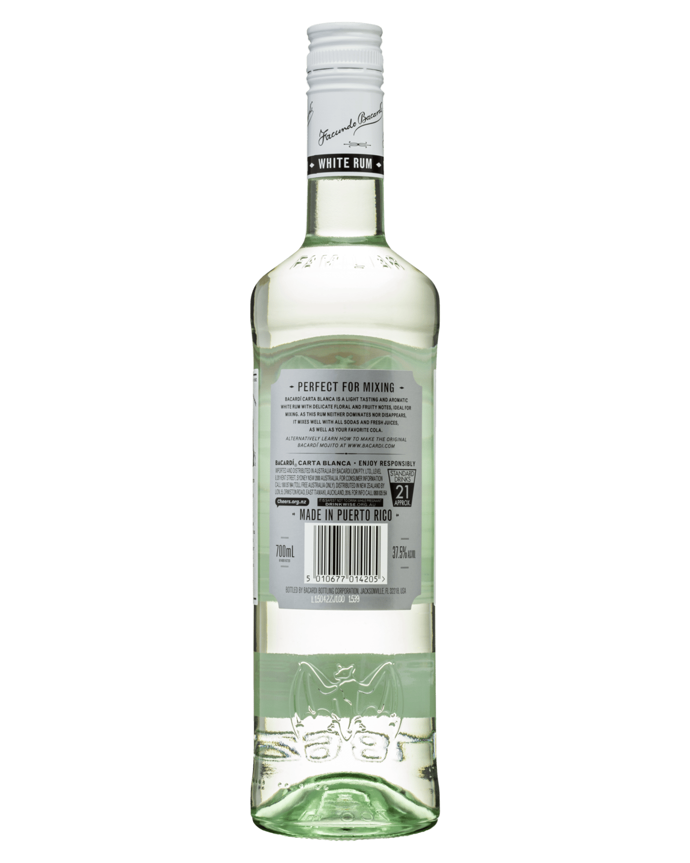 Buy Bacardi Carta Blanca Rum 700ml Online @Lowest Price