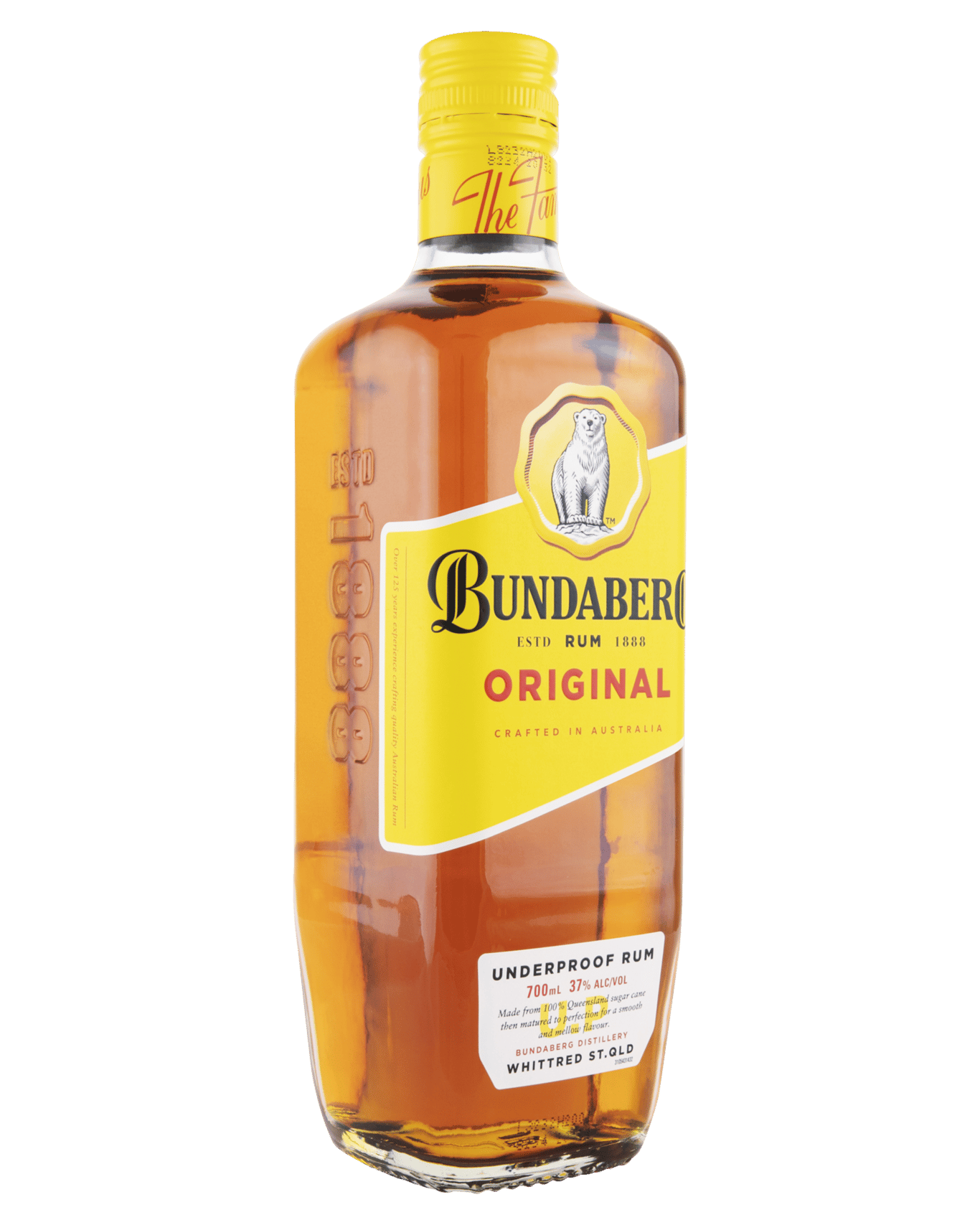 Buy Bundaberg Original Underproof Rum 700ml Online @Lowest Price