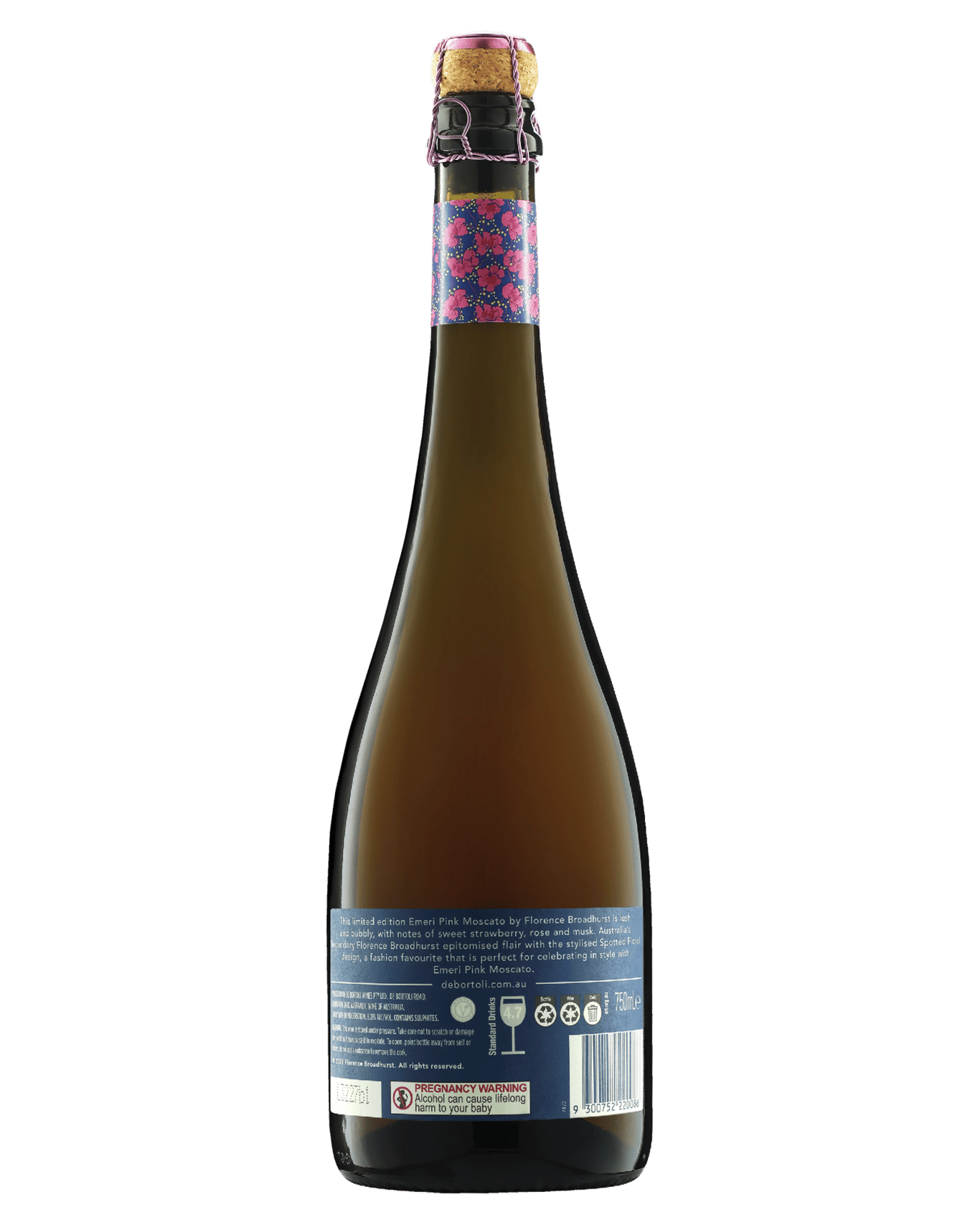 Buy De Bortoli Emeri Pink Moscato By Florence Broadhurst Online @Lowest Price