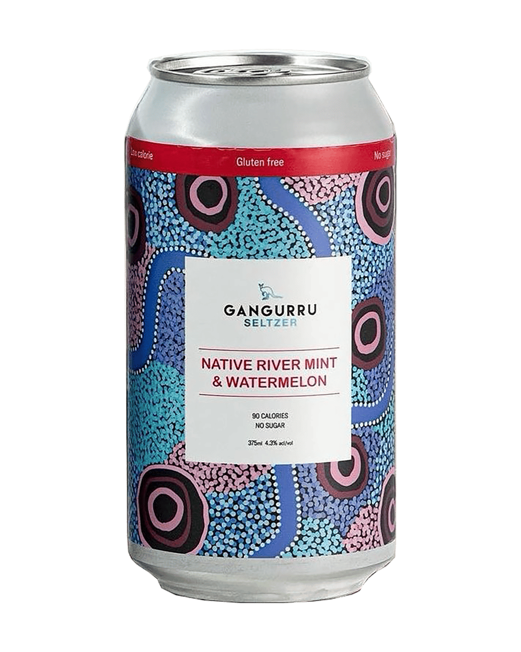 Buy Gangurru Native River-mint And Watermelon Seltzer Cans 375ml Online ...