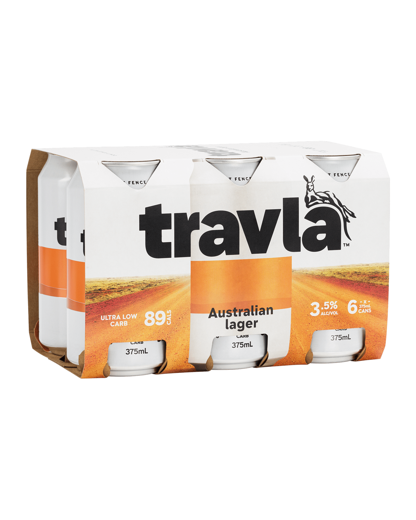 Buy Travla Mid Strength Lager Cans 375ml Online @Lowest Price