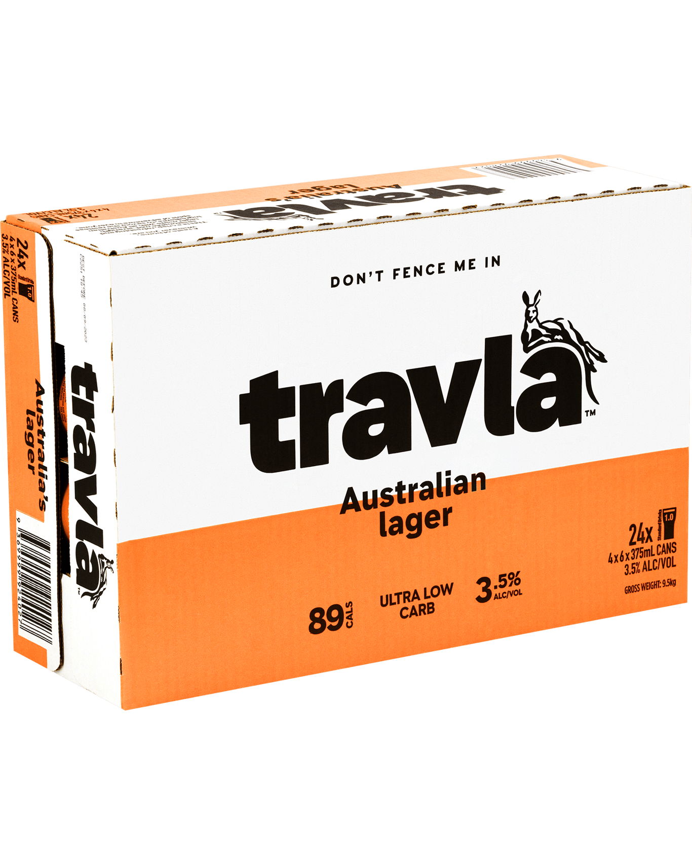 Buy Travla Mid Strength Lager Cans 375ml Online @Lowest Price