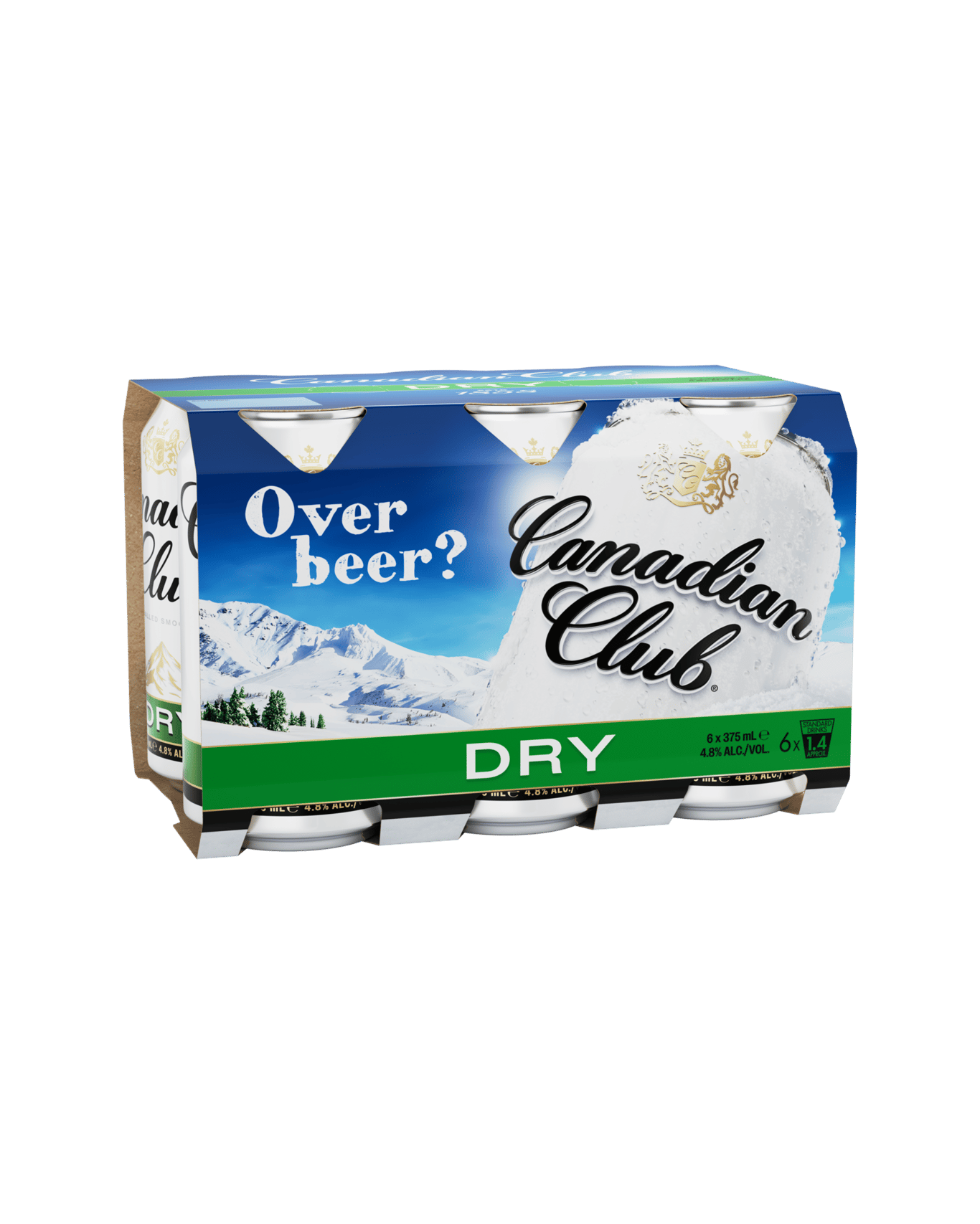 Buy Canadian Club Whisky & Dry Cans 375ml Online @Lowest Price