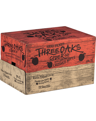Buy Three Oaks Cider Co. Crushed Apple Cider 330ml Online @Lowest Price
