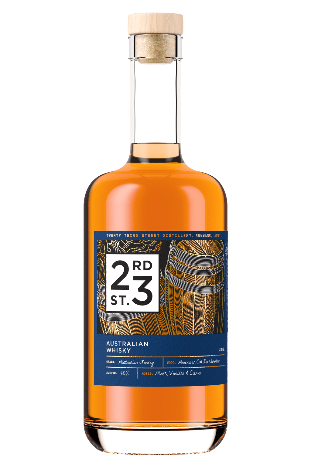Buy 23rd Street Distillery Australian Whisky 700ml Online @Lowest Price