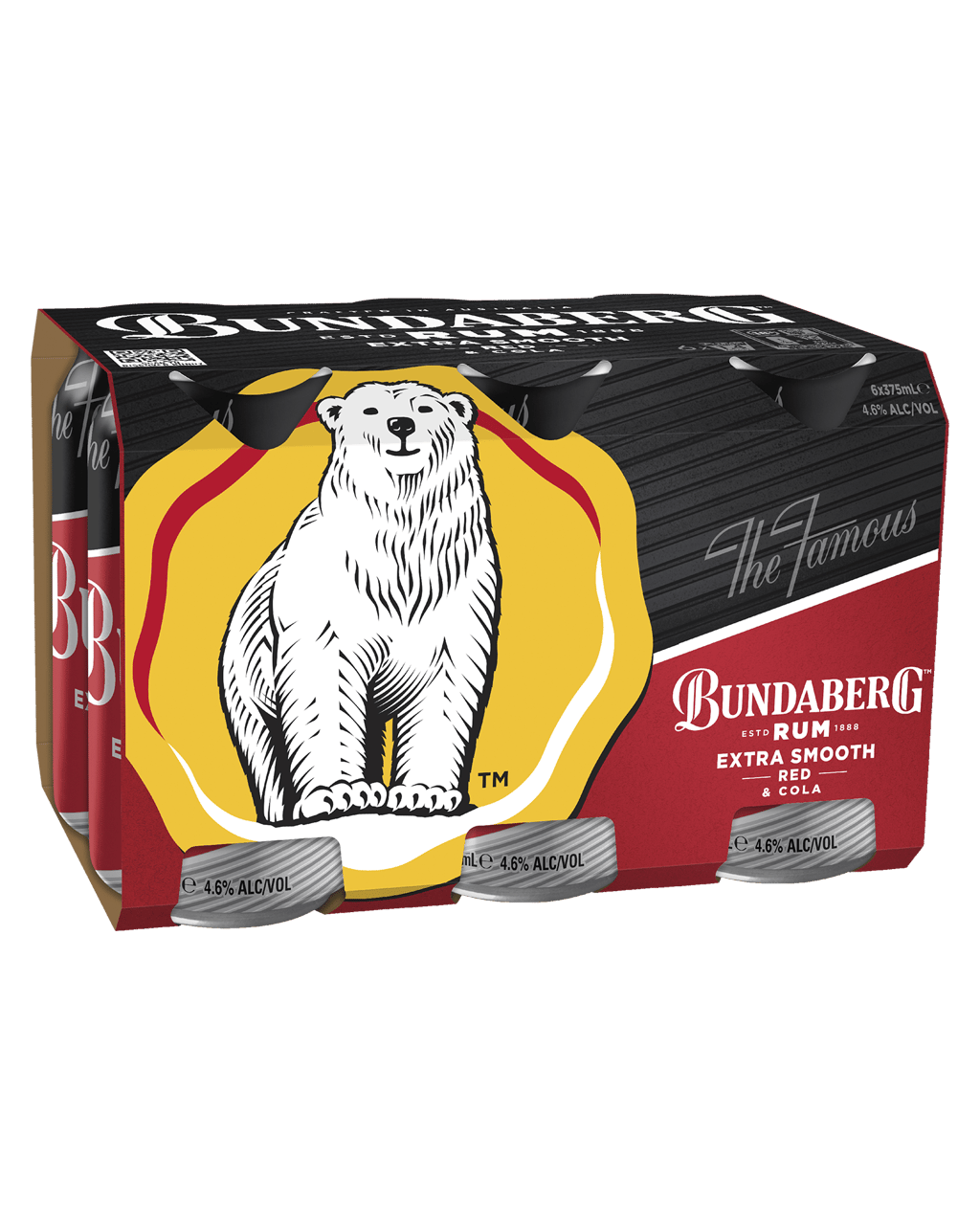 Buy Bundaberg Red Rum And Cola Cans 375ml Online @Lowest Price