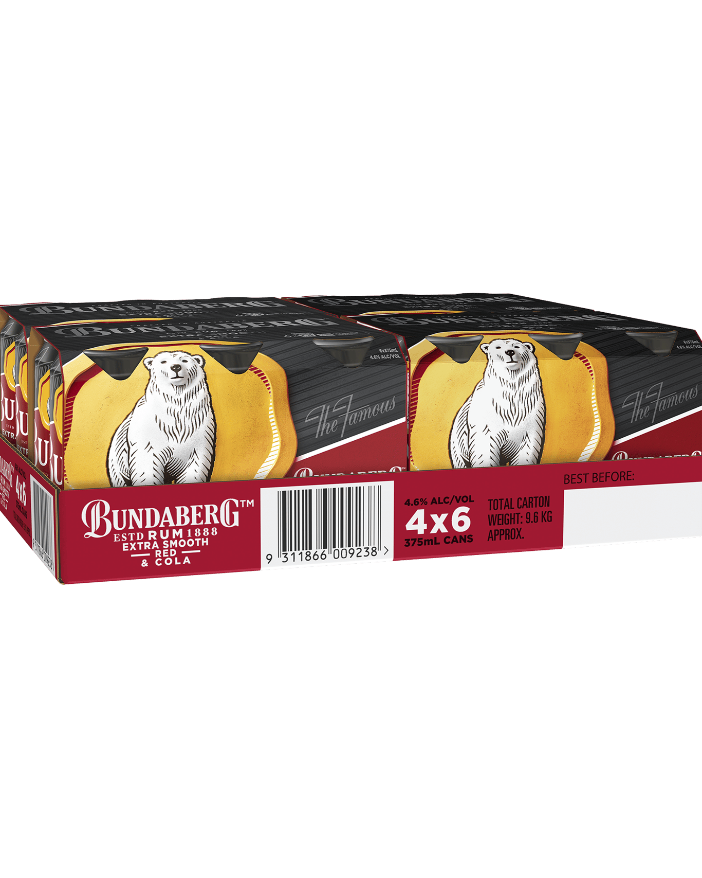 Buy Bundaberg Red Rum And Cola Cans 375ml Online @Lowest Price