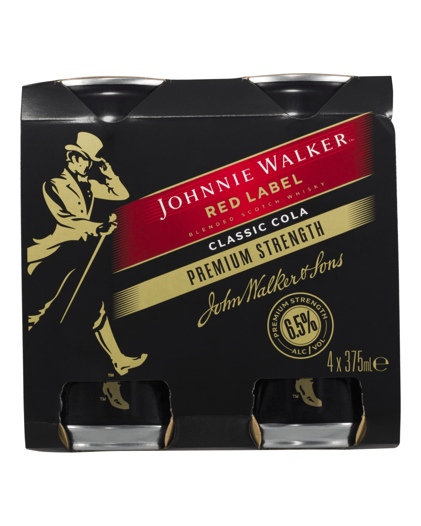 Buy Johnnie Walker & Cola Premium Blend Can 375ml Online @Lowest Price