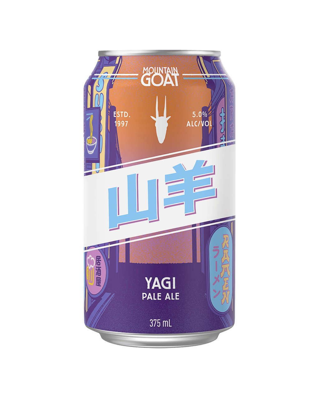 Buy Mountain Goat Yagi Pale Ale Cans 375ml Online @Lowest Price
