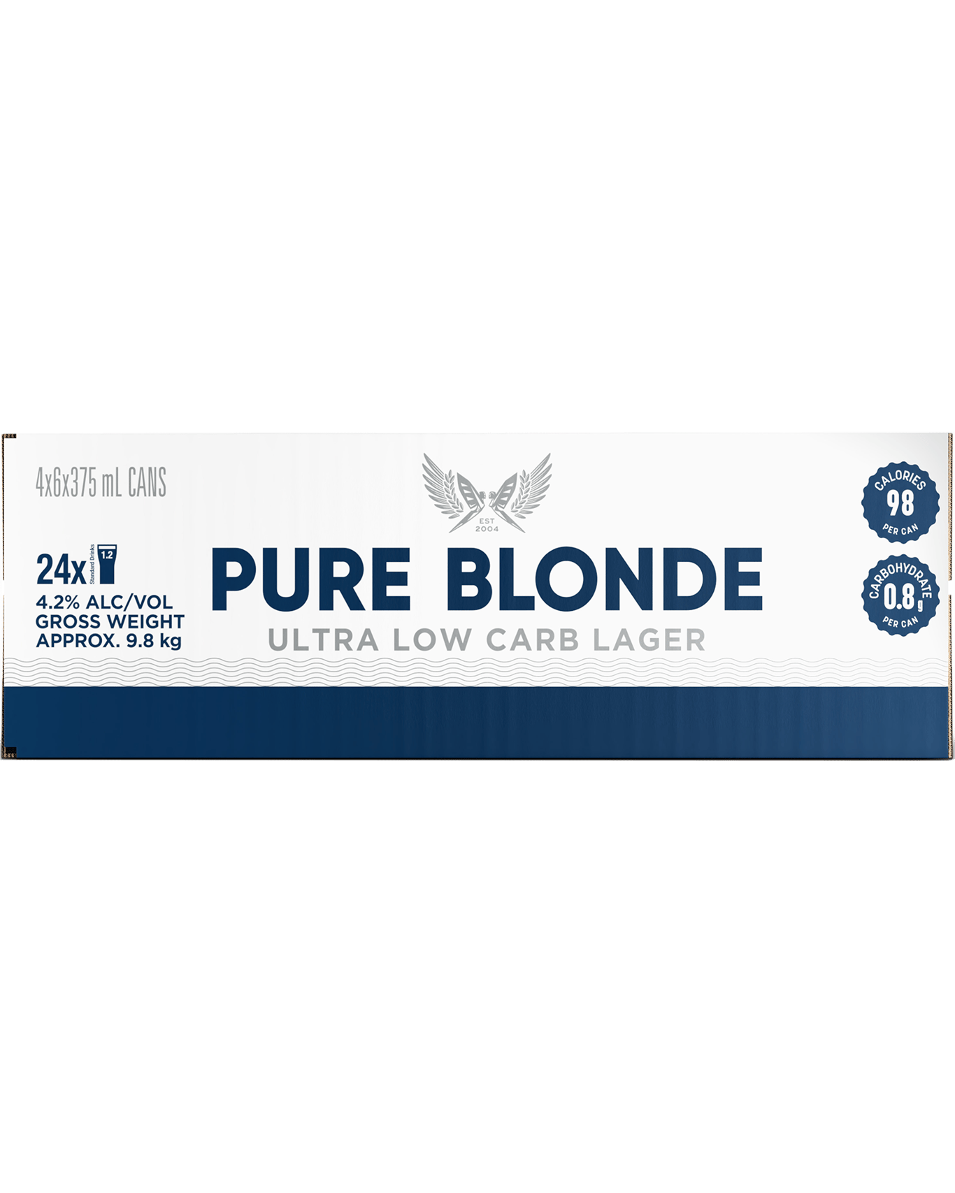 Buy Pure Blonde Ultra Low Carb Lager Cans 375ml Online @Lowest Price