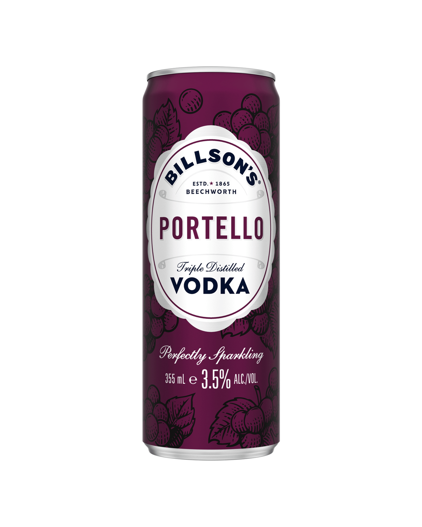Buy Billson's Vodka With Portello Cans 355ml Online (Unbeatable Prices ...