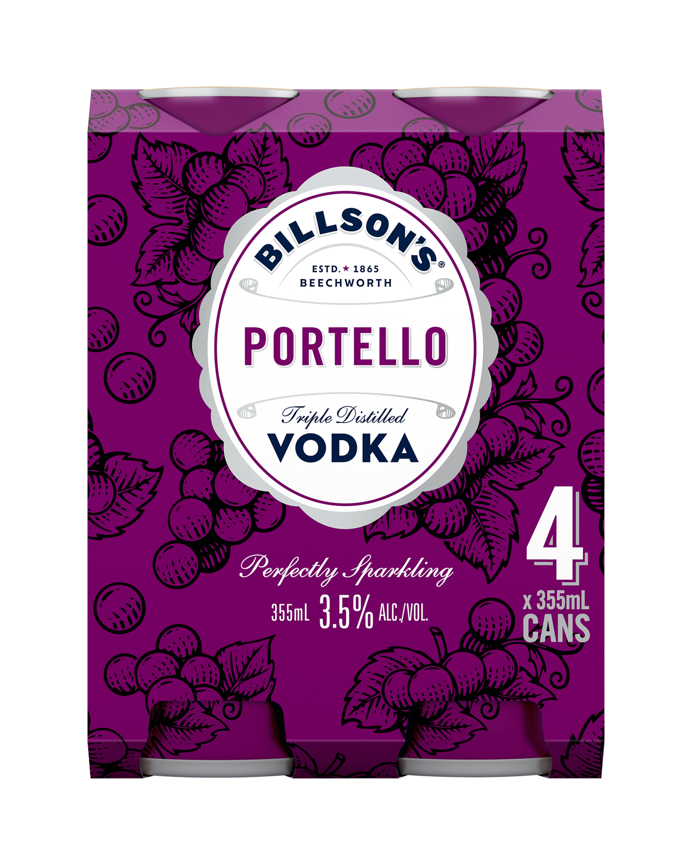 Buy Billson's Portello & Vodka Multipack Cans 355ml Online @Lowest Price