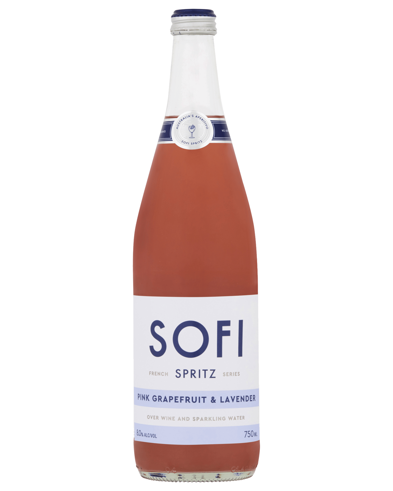Buy Sofi Spritz Grapefruit & Lavender 6x750ml & Free Sofi Glass Online ...