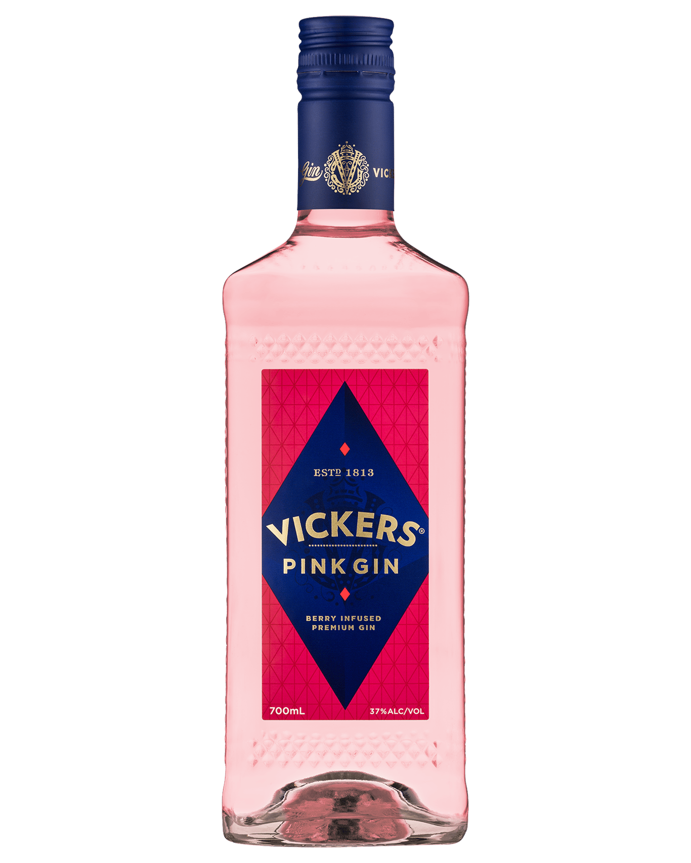 Buy Vickers Pink Gin 700ml Online @Lowest Price