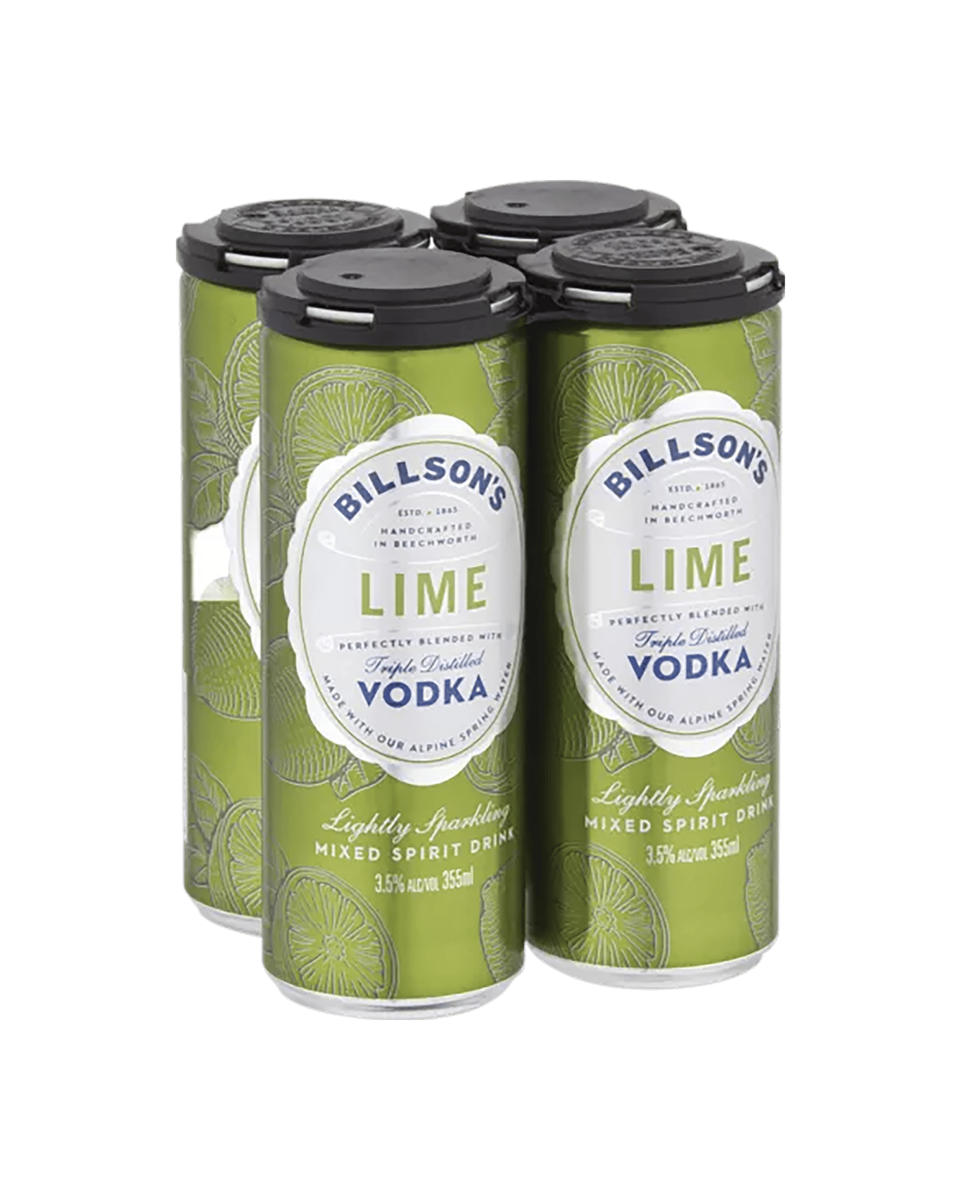 Buy Billson's Vodka With Kaffir Lime Cans 355ml Online @Lowest Price