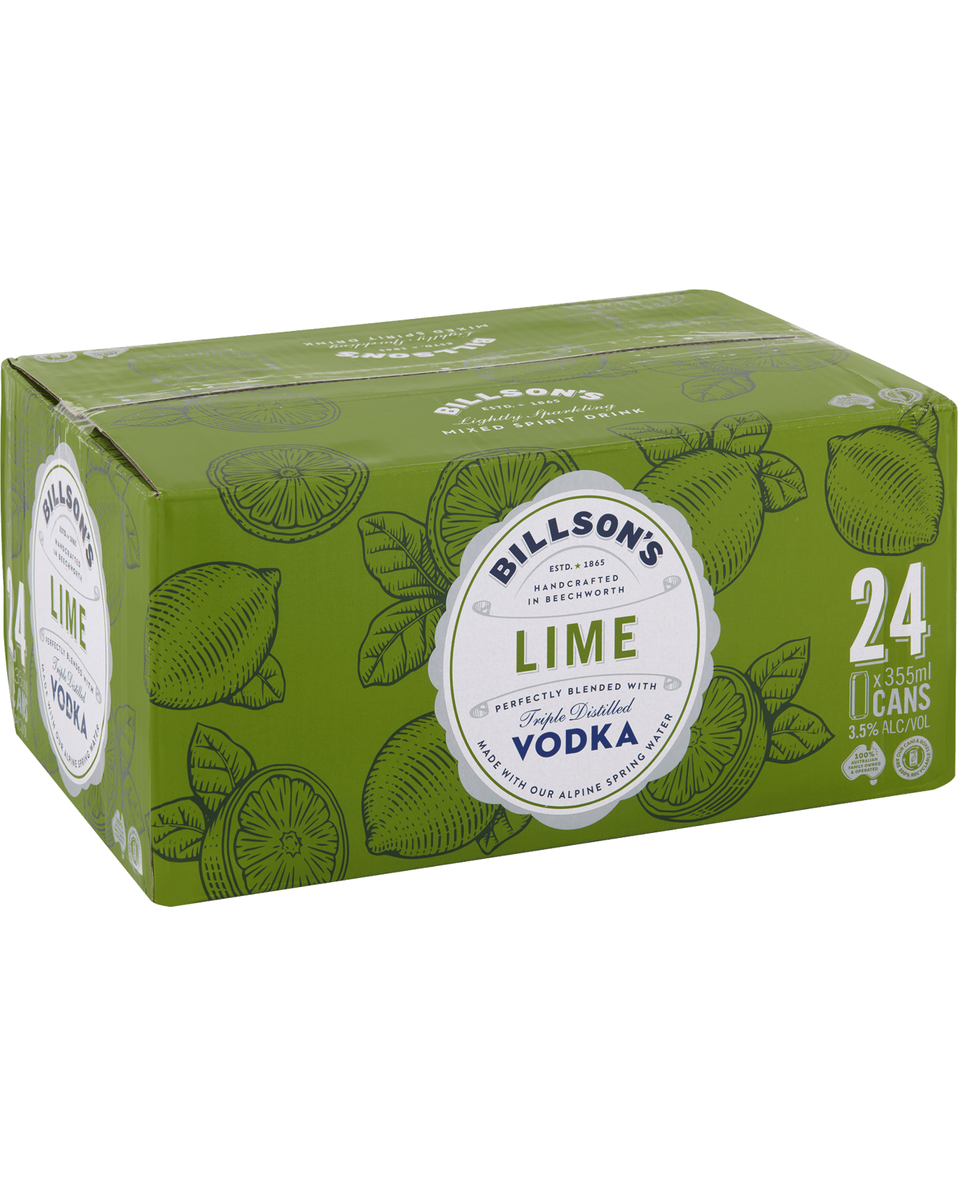 Buy Billson’s Vodka With Kaffir Lime 355ml Online @Lowest Price