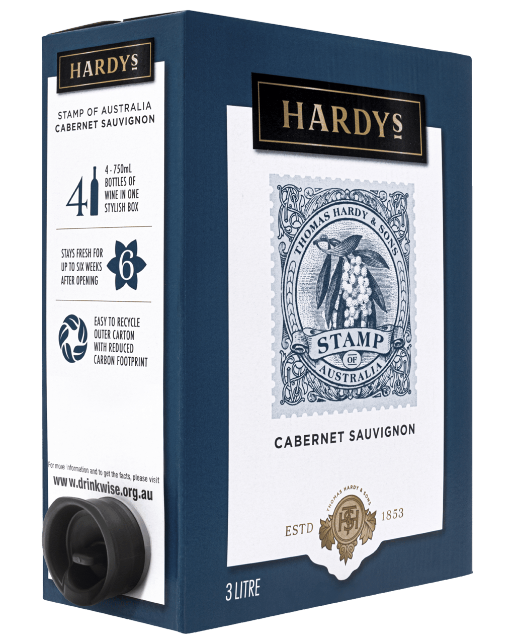 Buy Hardys Stamp Of Australia Cabernet Sauvignon 3l Online @Lowest Price
