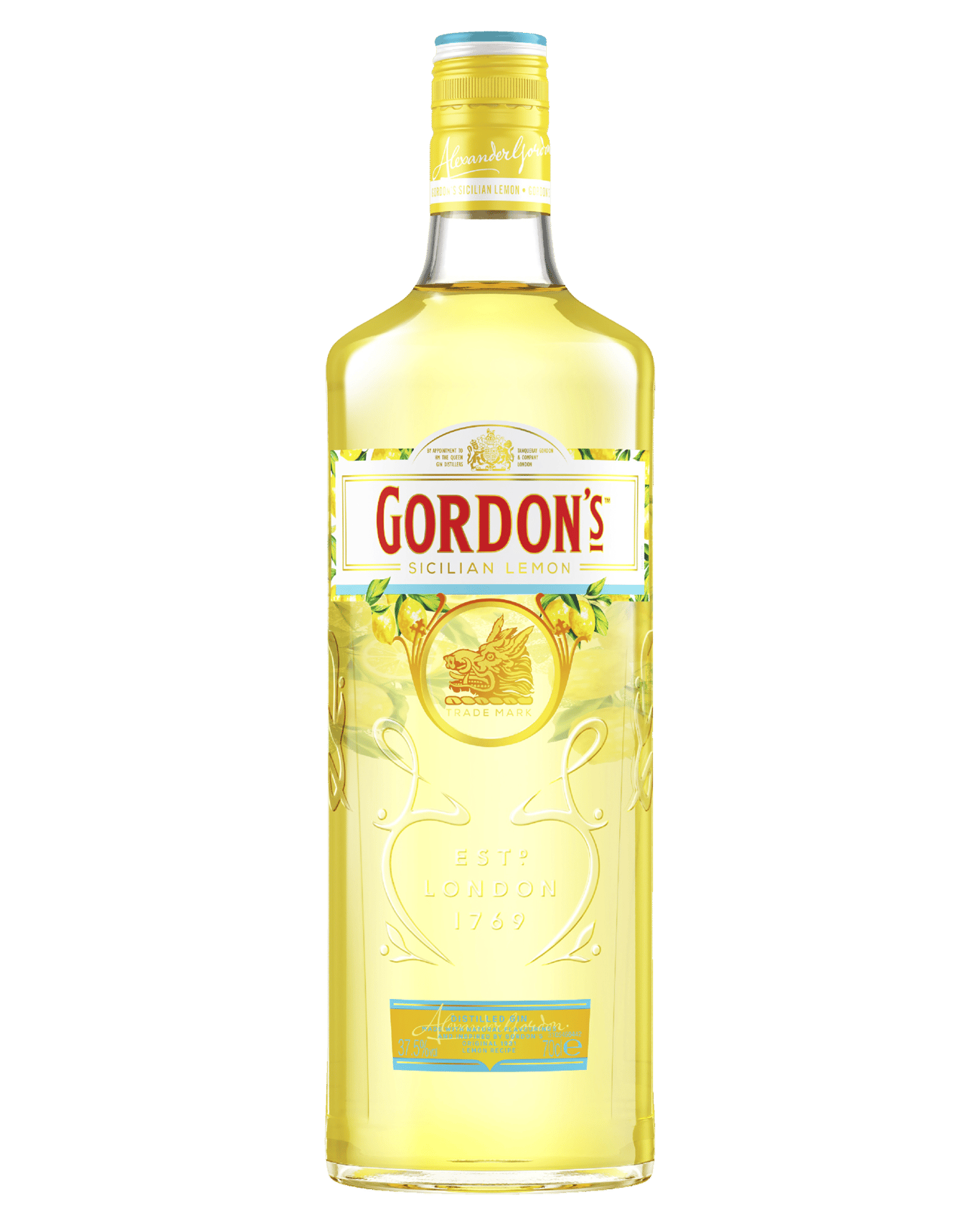 Buy Gordon's Sicilian Lemon Gin 700ml Online @Lowest Price
