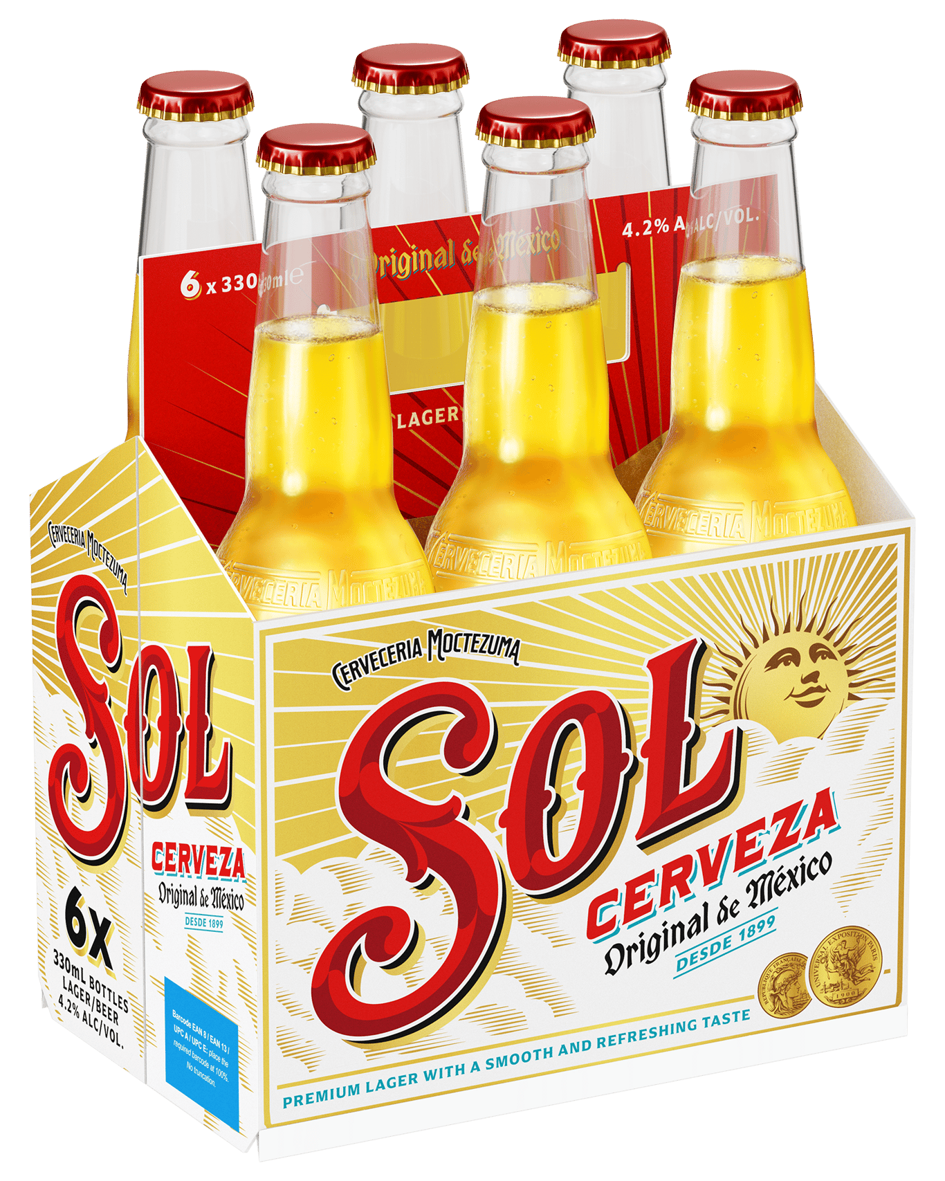 Buy Sol Cerveza Original Bottles 330ml Online @Lowest Price