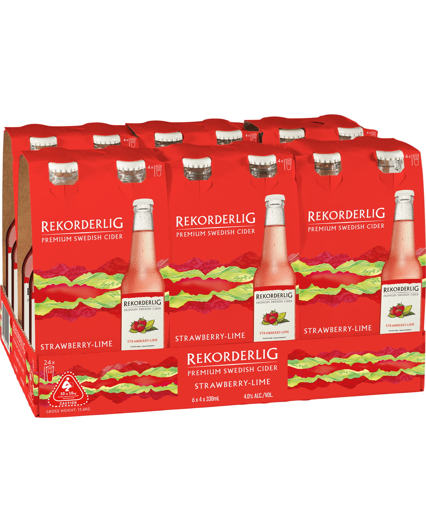 Buy Rekorderlig Premium Strawberry & Lime Cider 330ml Online @Lowest Price