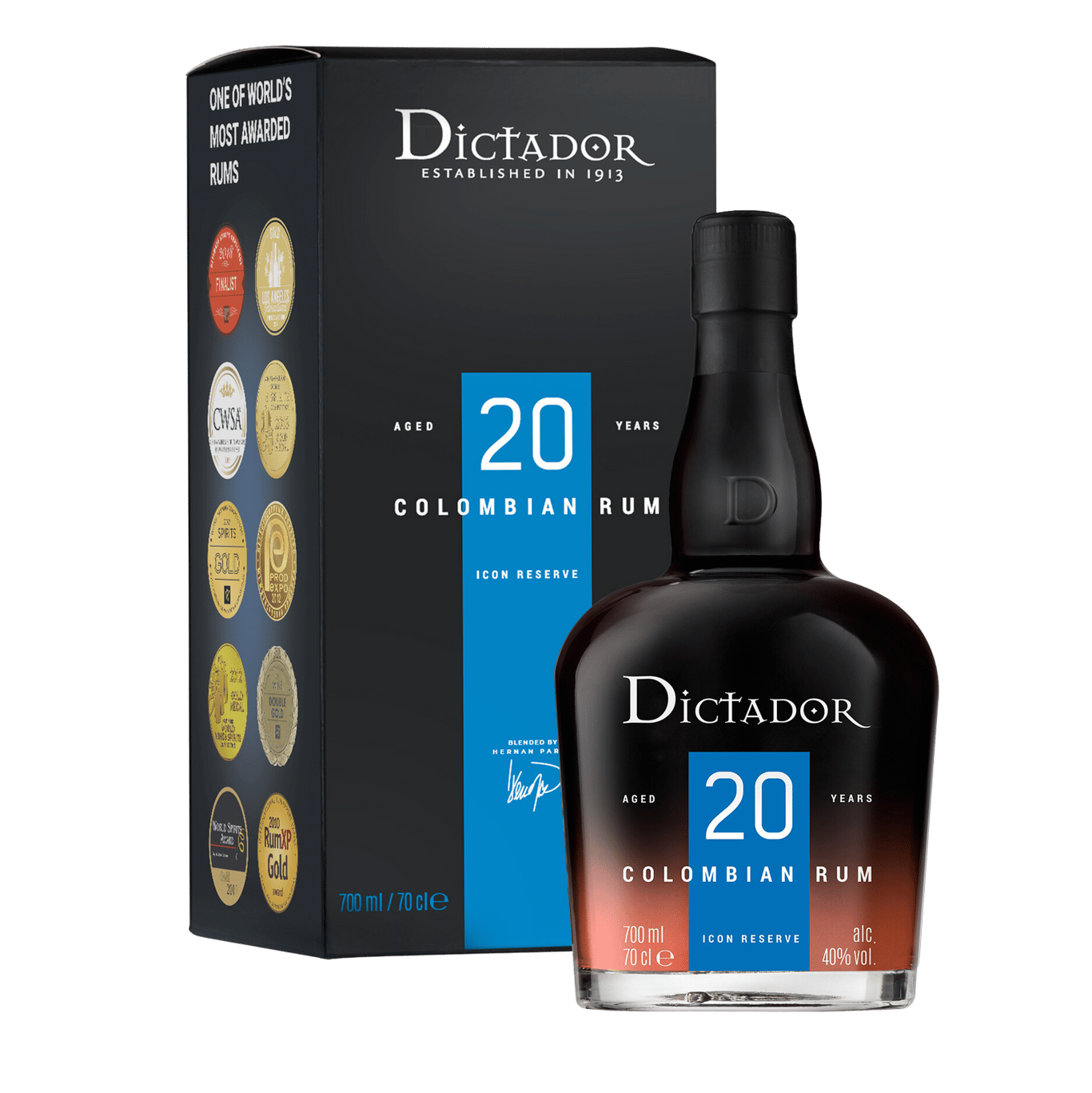 Buy Dictador 20 Year Old Colombian Rum 700ml Online @Lowest Price