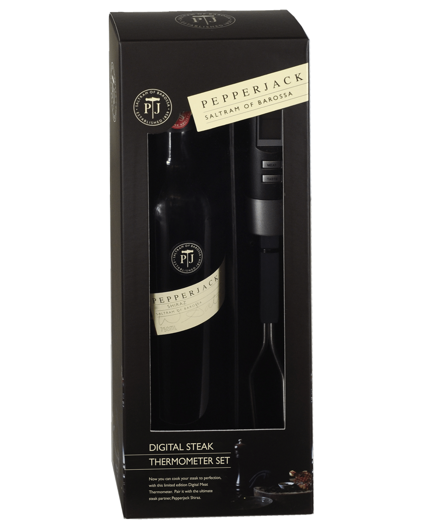 Buy Pepperjack Digital Steak Thermometer Gift Pack Online @Lowest Price