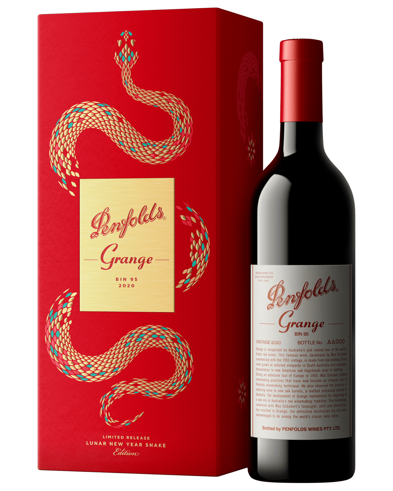 Buy Penfolds Grange 2020 Lunar New Year Gift Box Online @Lowest Price