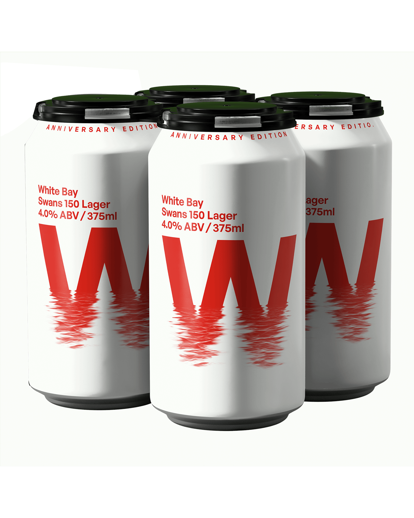 Buy White Bay Brewing Sydney Swans 150th Lager Cans 375ml Online ...