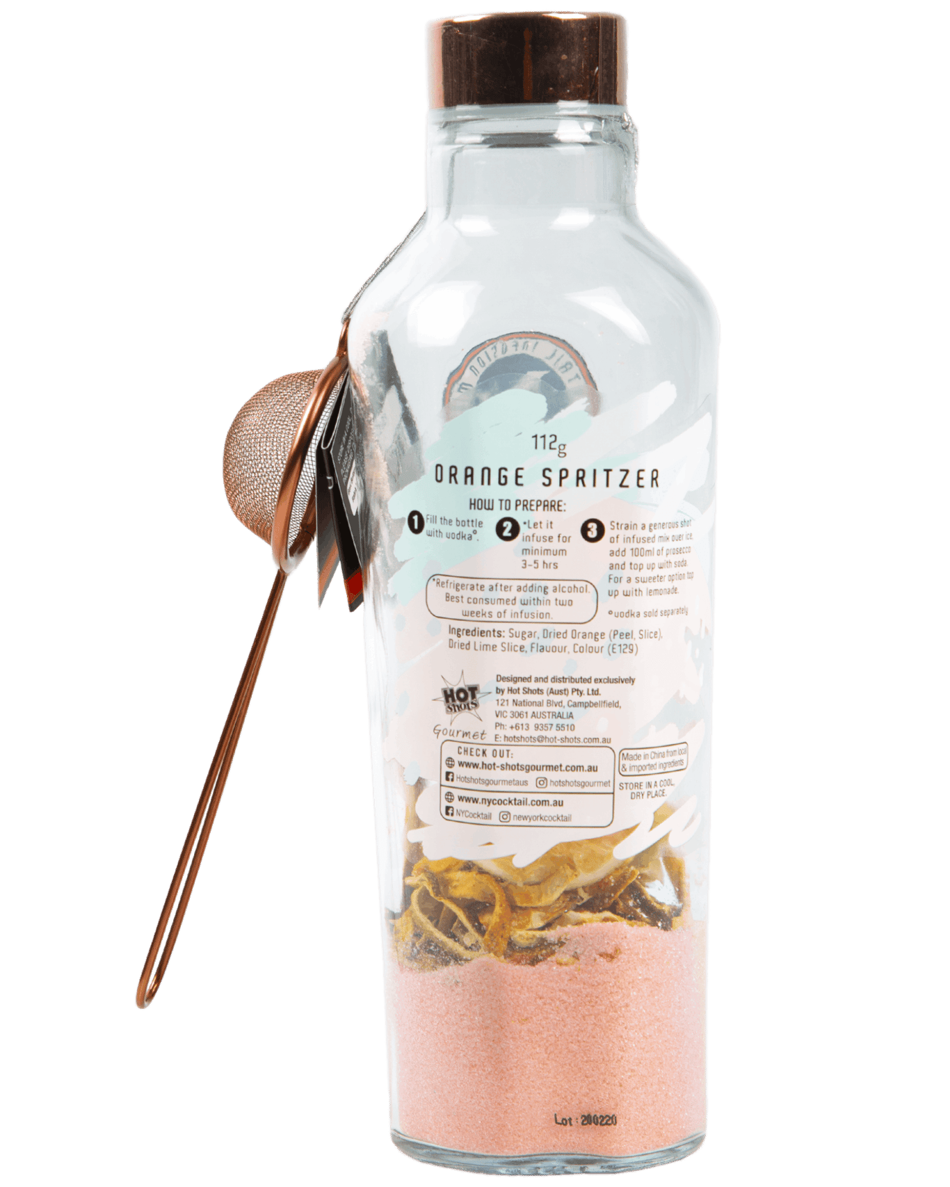Buy New York Cocktail Infusion Mixer Spritzer Bitter Orange 750ml ...