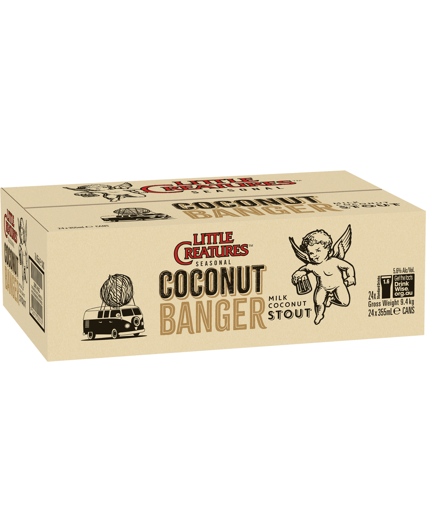 Buy Little Creatures Coconut Banger Milk Coconut Stout 355ml Online ...