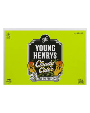 Buy Young Henrys Cloudy Cider Cans 375ml Online @Lowest Price