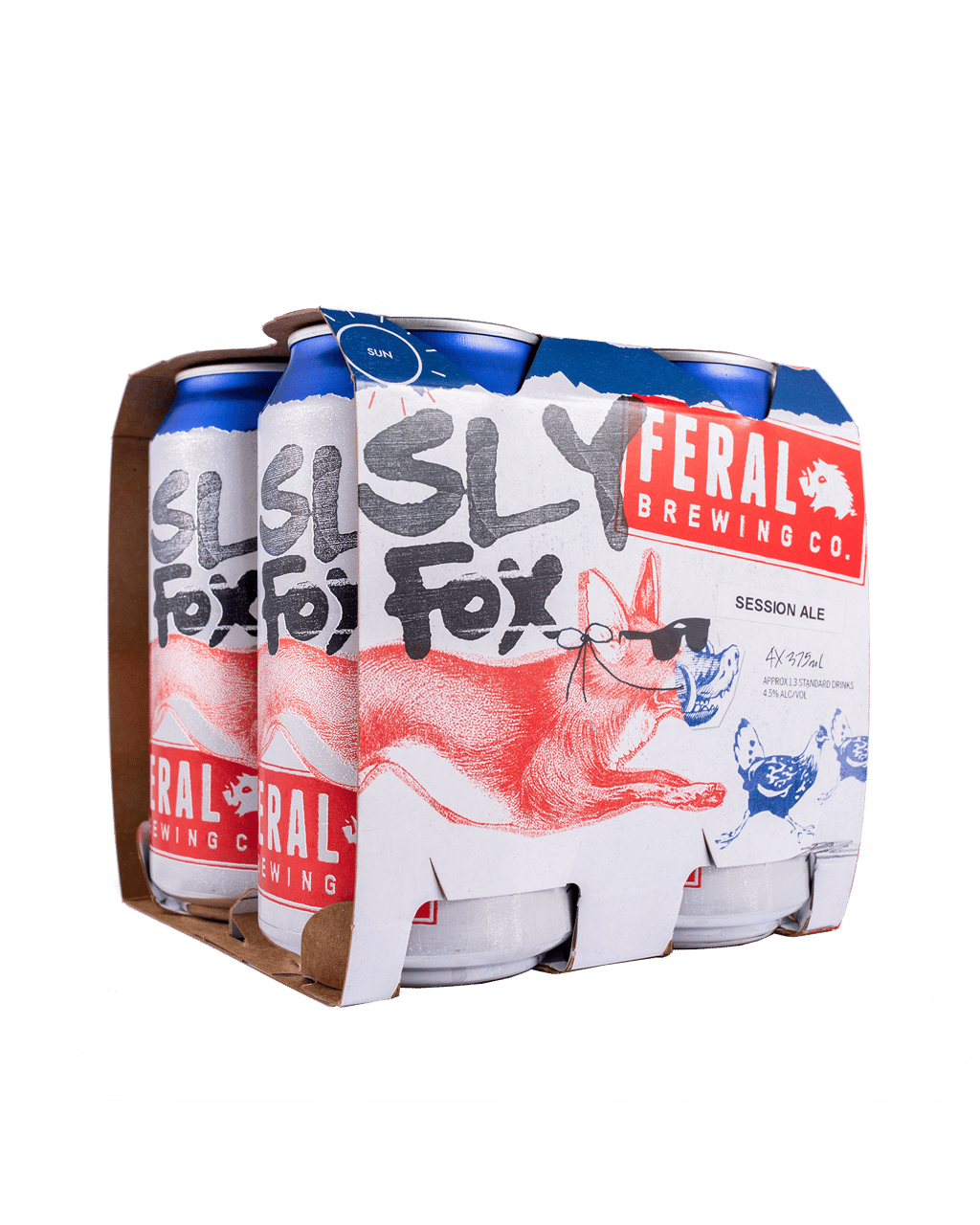 Buy Feral Brewing Co. Sly Fox Session Ale 375ml Online (Unbeatable ...